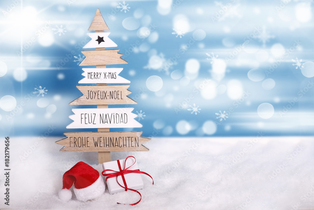 Tannenbaum Schnee