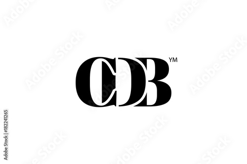 CDB Logo Branding Letter. Vector graphic design. Useful as app icon ...