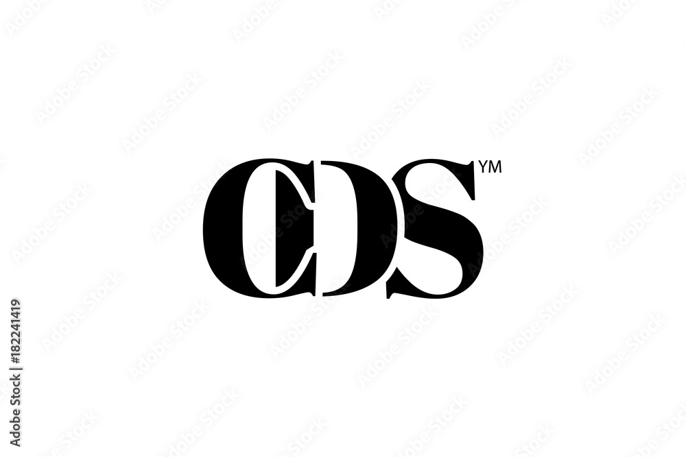 CDS Logo Branding Letter. Vector graphic design. Useful as app icon ...