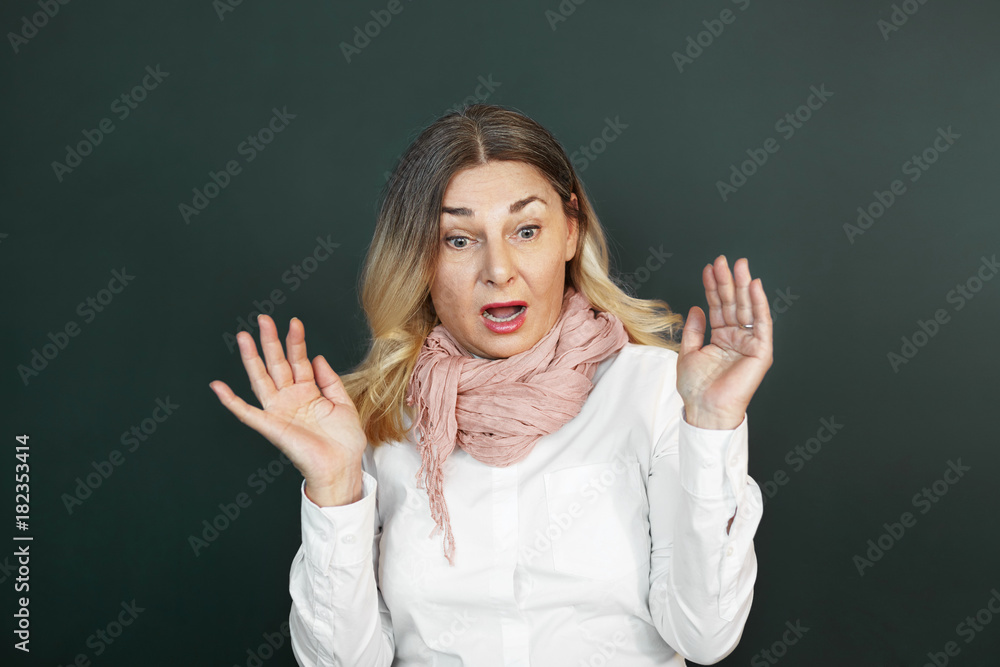 Woman Scared Of Mouse