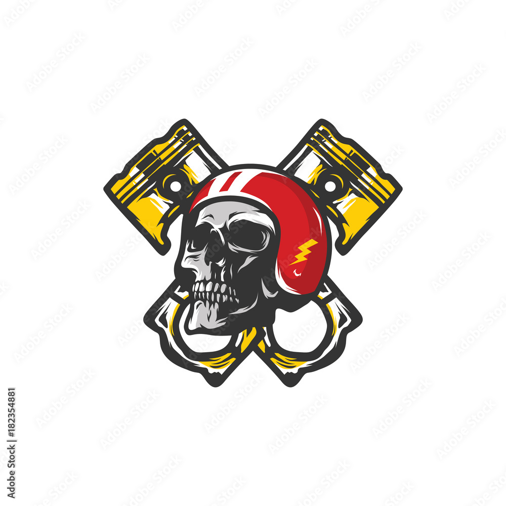 Ghost Rider Head Logo