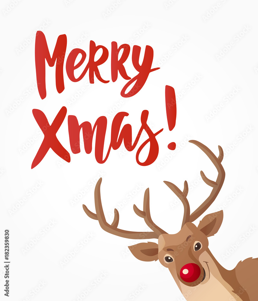 Merry Christmas Rudolph