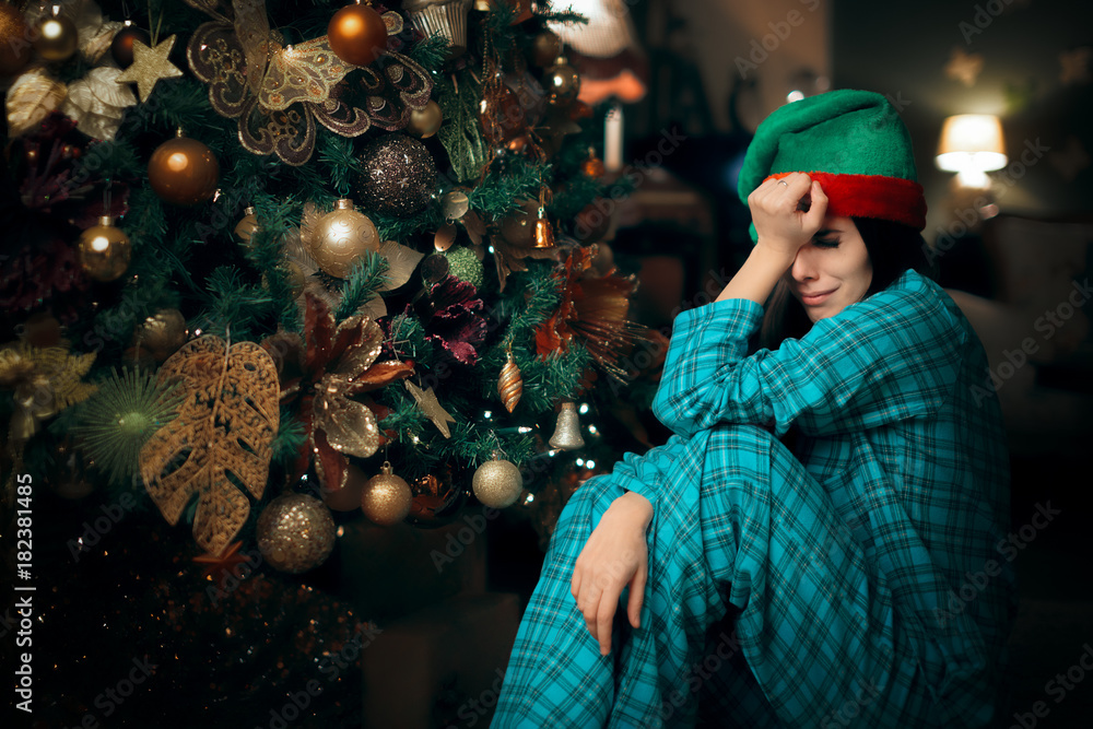 Crying Christmas Tree