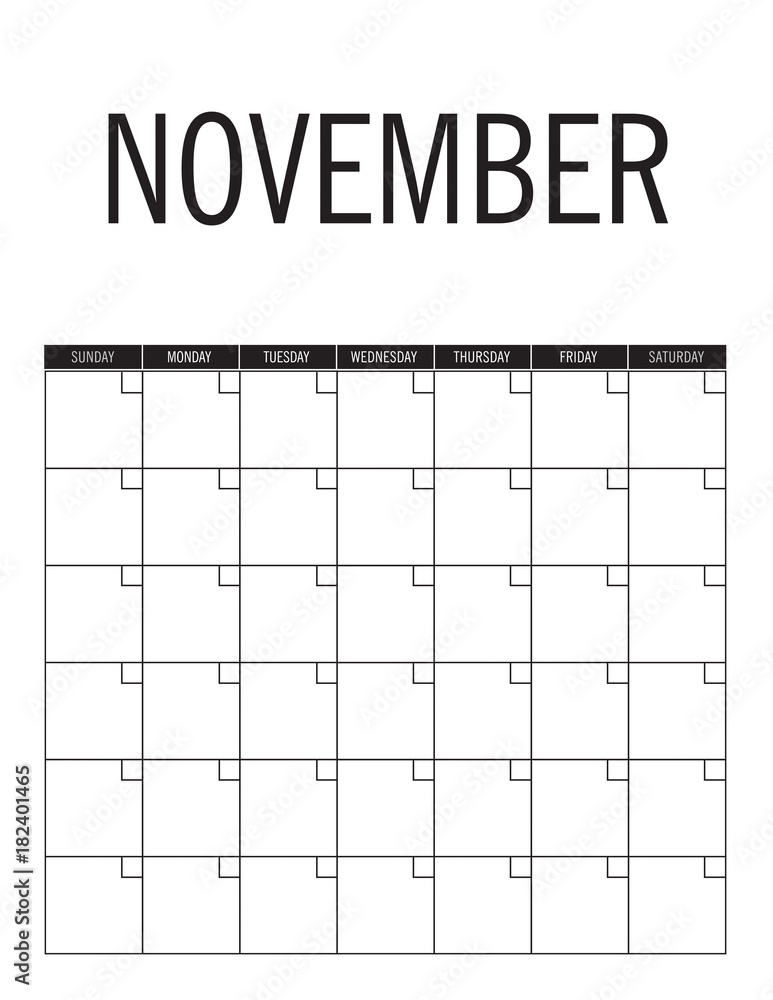 Thanksgiving Calendar Numbers