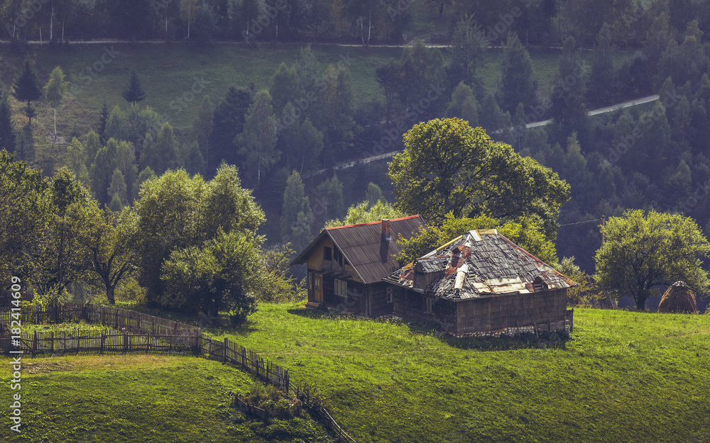 Remote Romanian Village