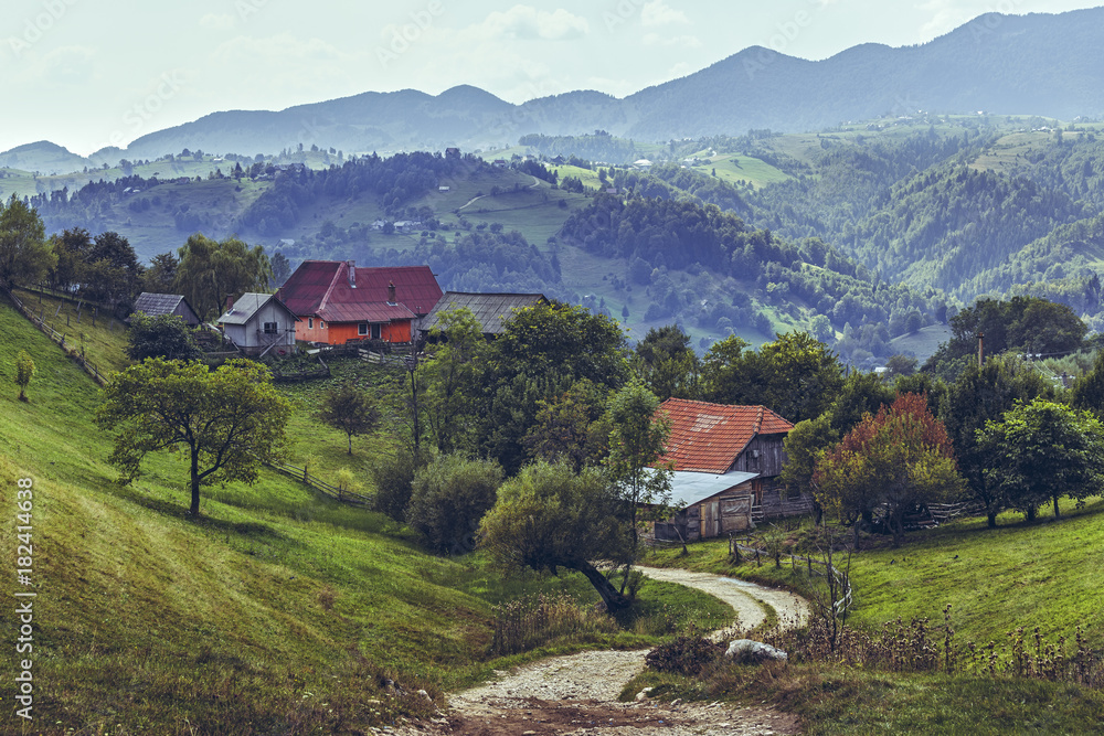 County In Transylvania Romania