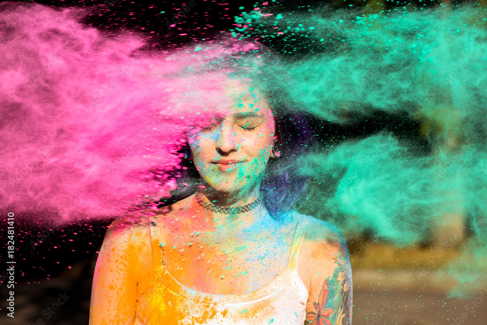 Holi Powder Photoshoot