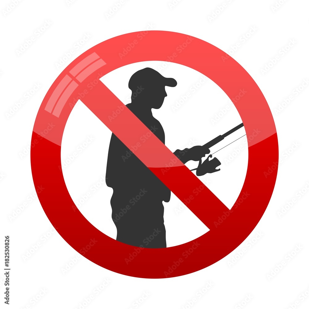 No Fishing Sign