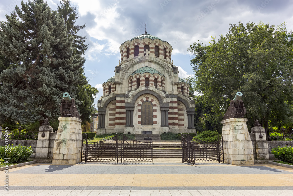 St. George the Conqueror Chapel Mausoleum, City of Pleven, Bulgaria ...
