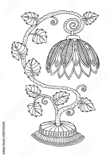 Table Lamp Design Drawing