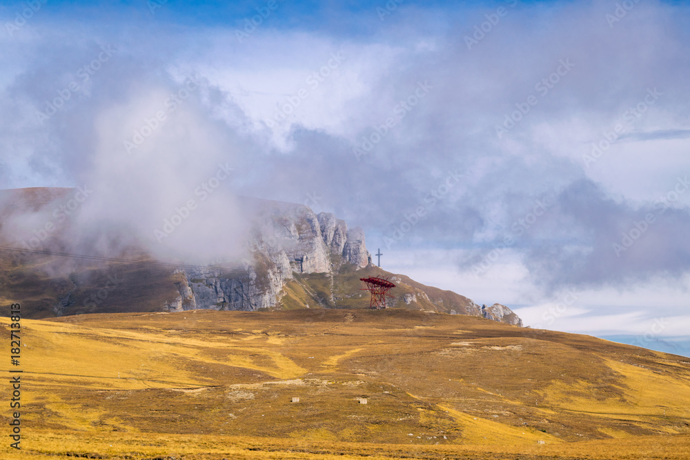 Hiking trail The Burned Rock (Piatra Arsa), Caraiman Cross, The Old ...