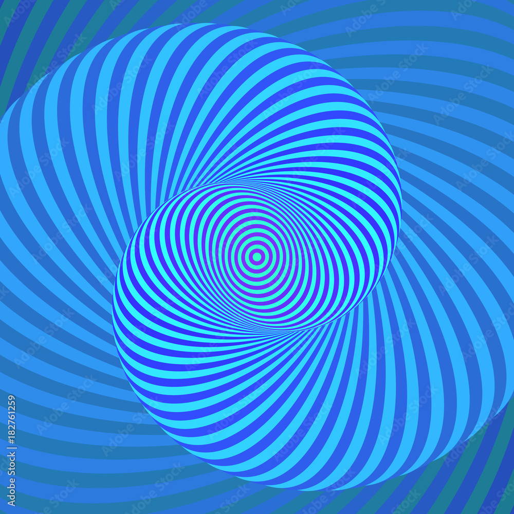 Psychedelic Spiral Background
