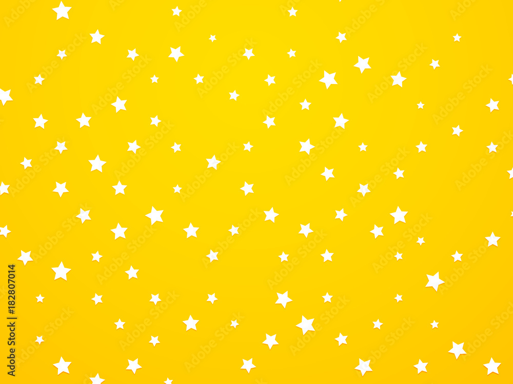 abstract yellow star background Stock Vector | Adobe Stock