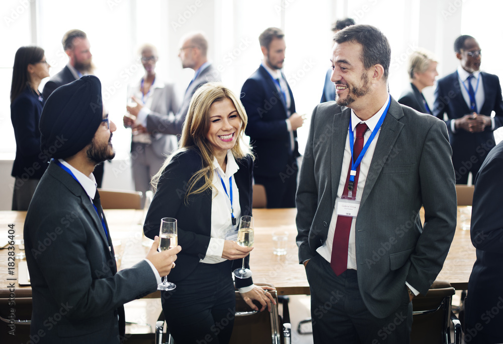 Business people talking conference room Stock Photo | Adobe Stock
