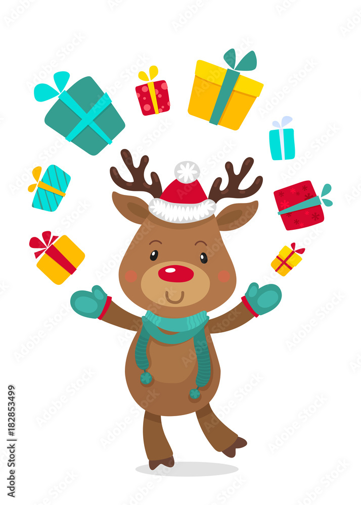 Santas Reindeer Rudolph
