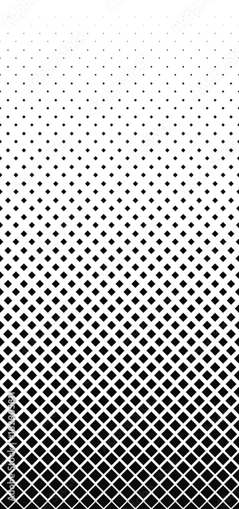 Gradation. Texture gradient. Pattern consisting of dots square. Black ...