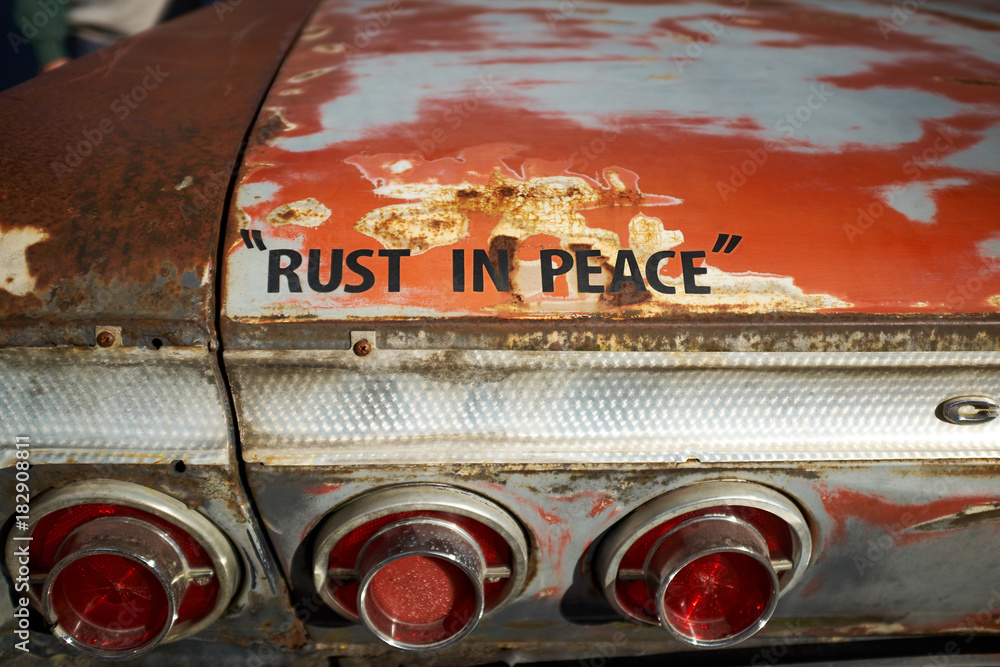 Rust In Peace Cars