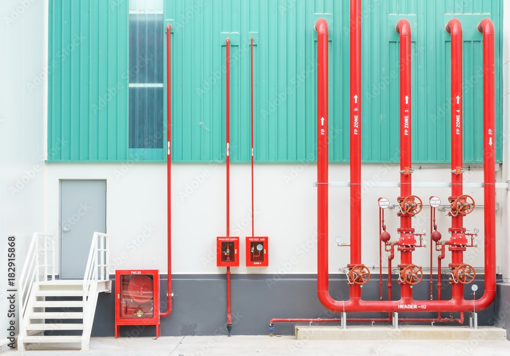 water sprinkler and fire alarm system, water sprinkler control system ...