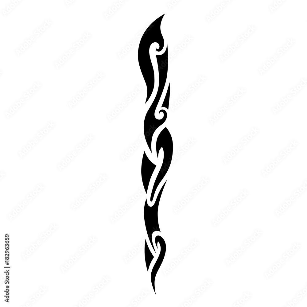 Tattoo tribal maori vector designs element. Tribal tattoos. Art tribal ...