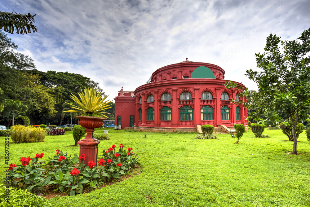 Karnataka state library, India Stock Photo | Adobe Stock