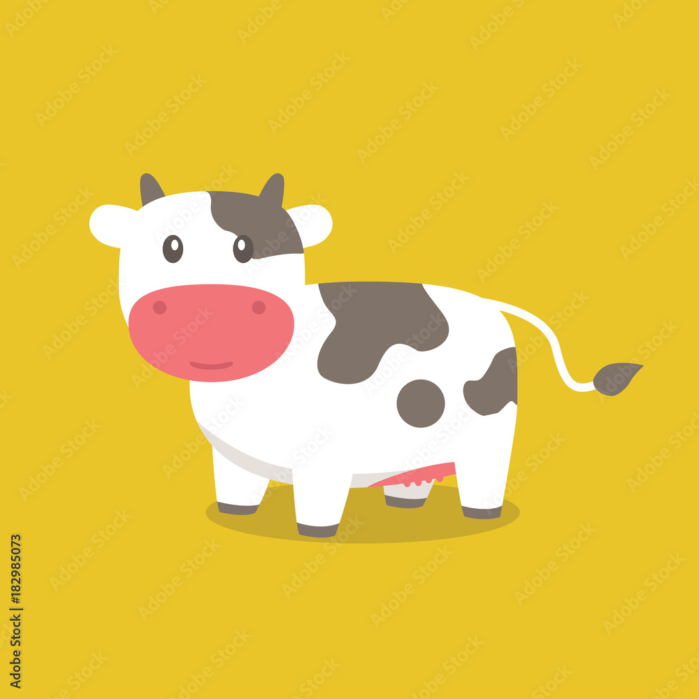 Cute Cow Vector