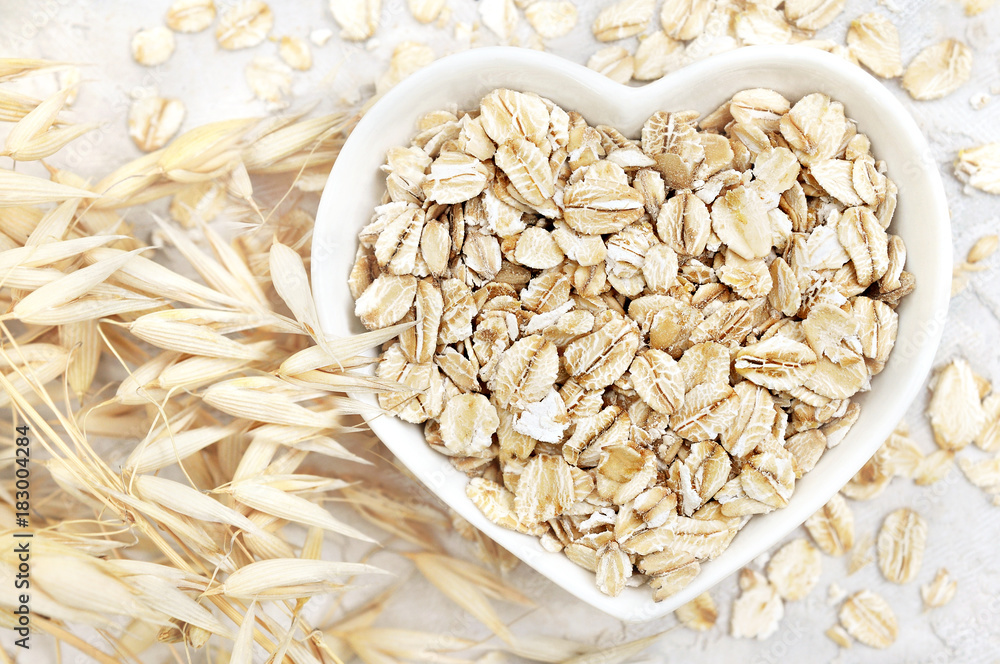 Heart Shaped Oats