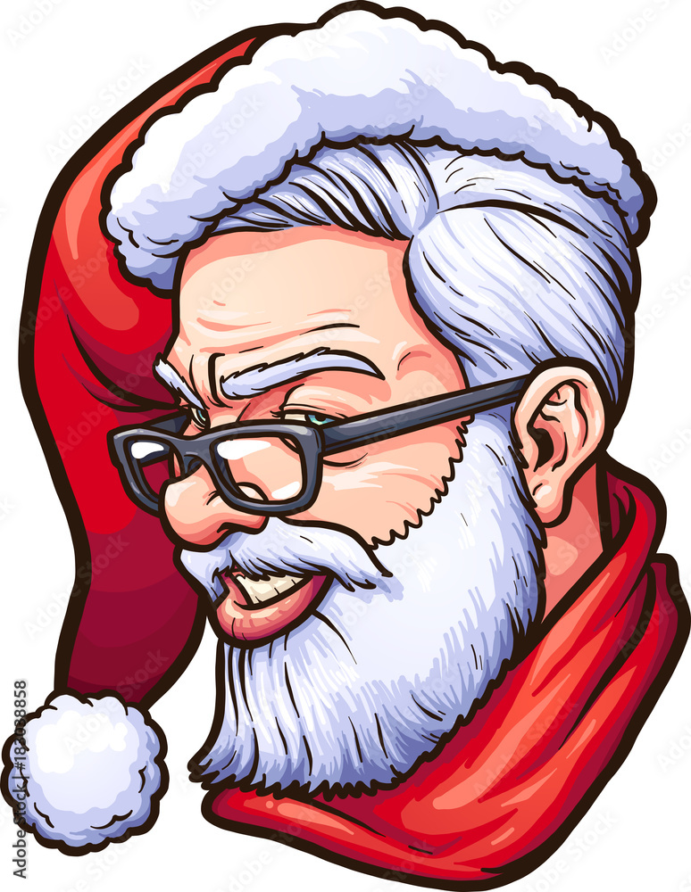 Simple Santa Vector