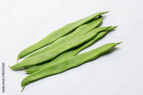 judías verdes planas Stock Photo | Adobe Stock