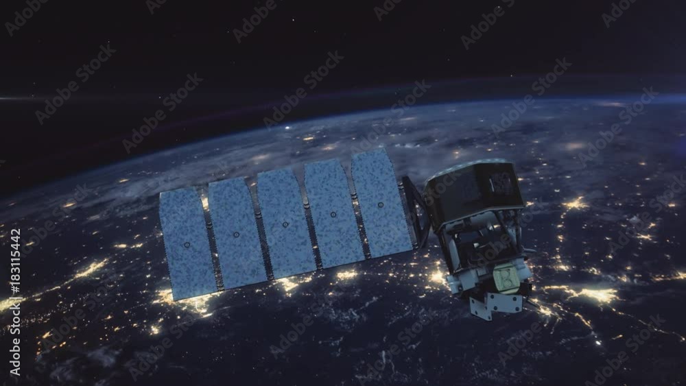 Vidéo Stock NASA ICON - The Ionospheric Connection Explorer. Highly ...