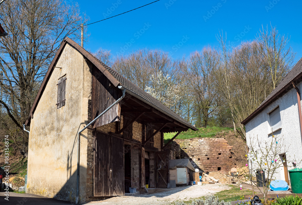Scheune Stock Photo | Adobe Stock