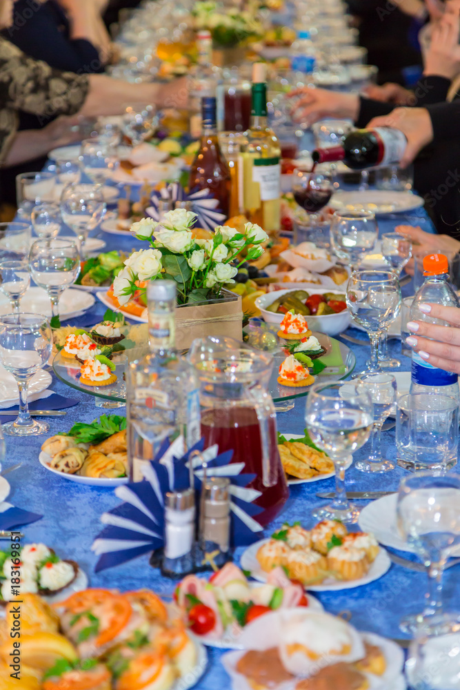 The people at the Banquet. A solemn event in the enterprise ...