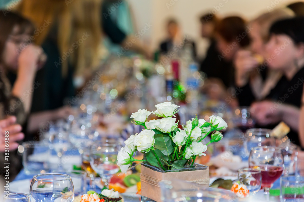 The people at the Banquet. A solemn event in the enterprise ...