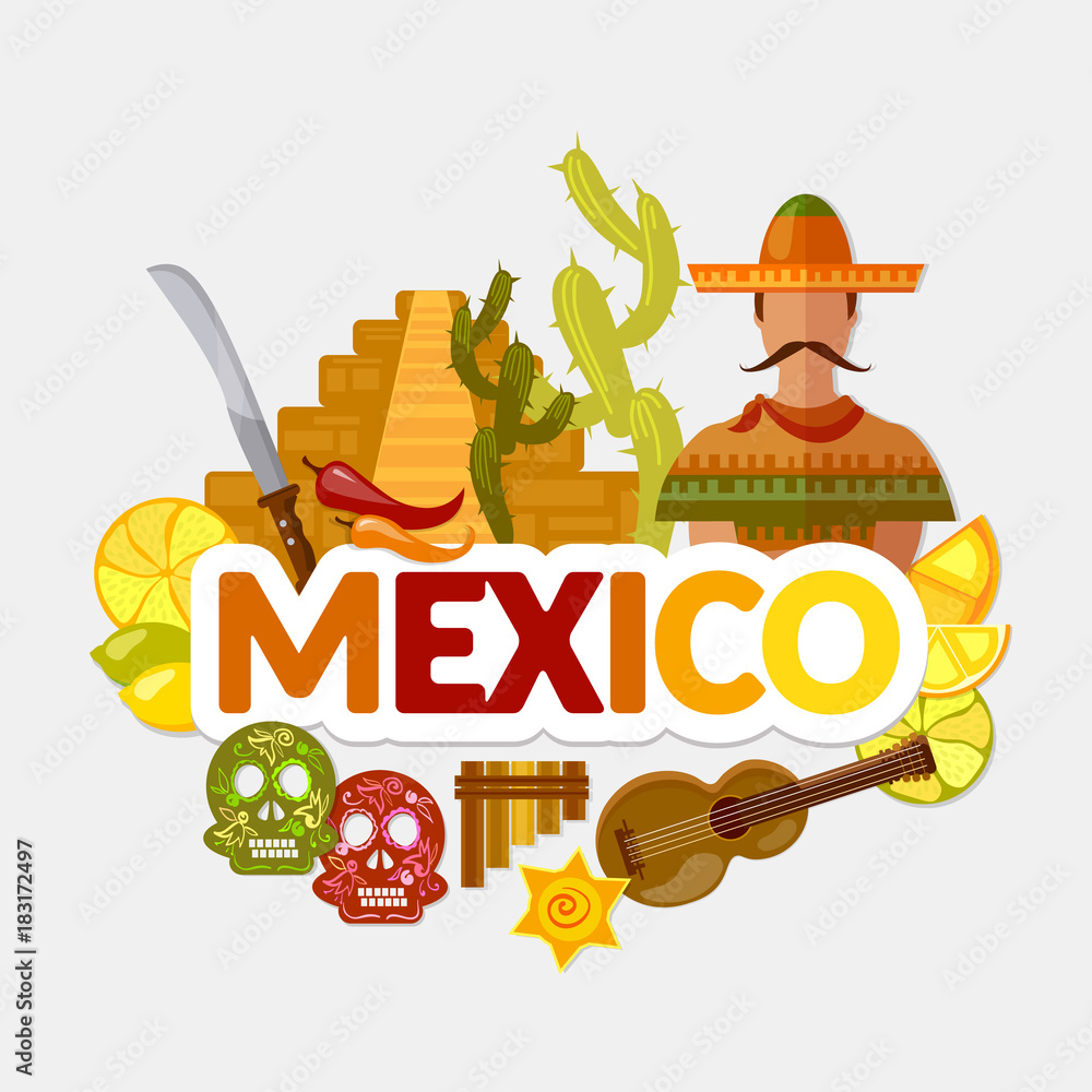 Travel to Mexico. Traditions and culture, Welcome to Mexico. Collection ...