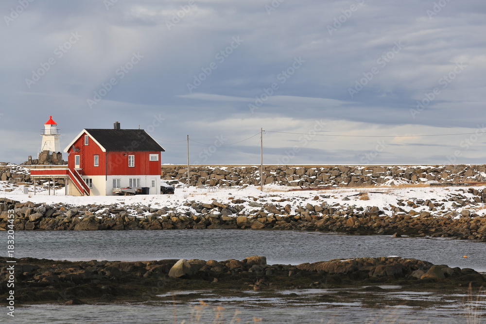 Vernacular architecture-wooden cottage of board and batten siding-small ...