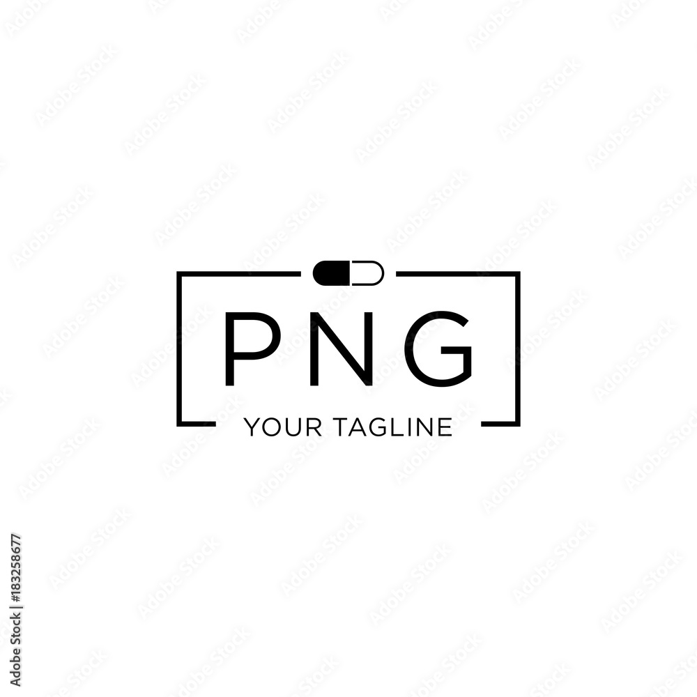 PNG Drug Pill Logo Vector Stock Vector | Adobe Stock