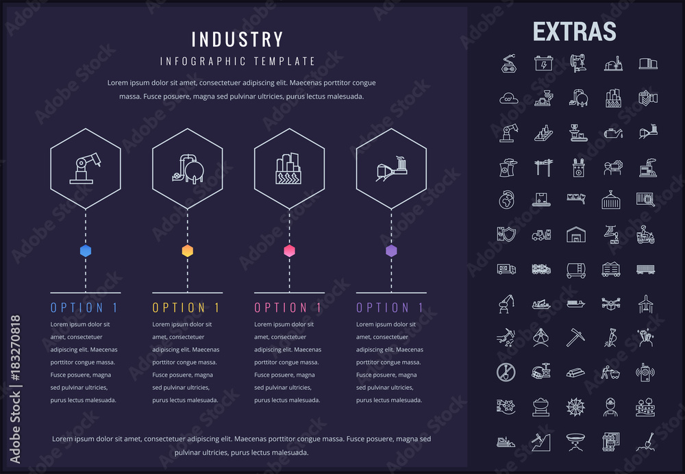 Mining Infographic Template