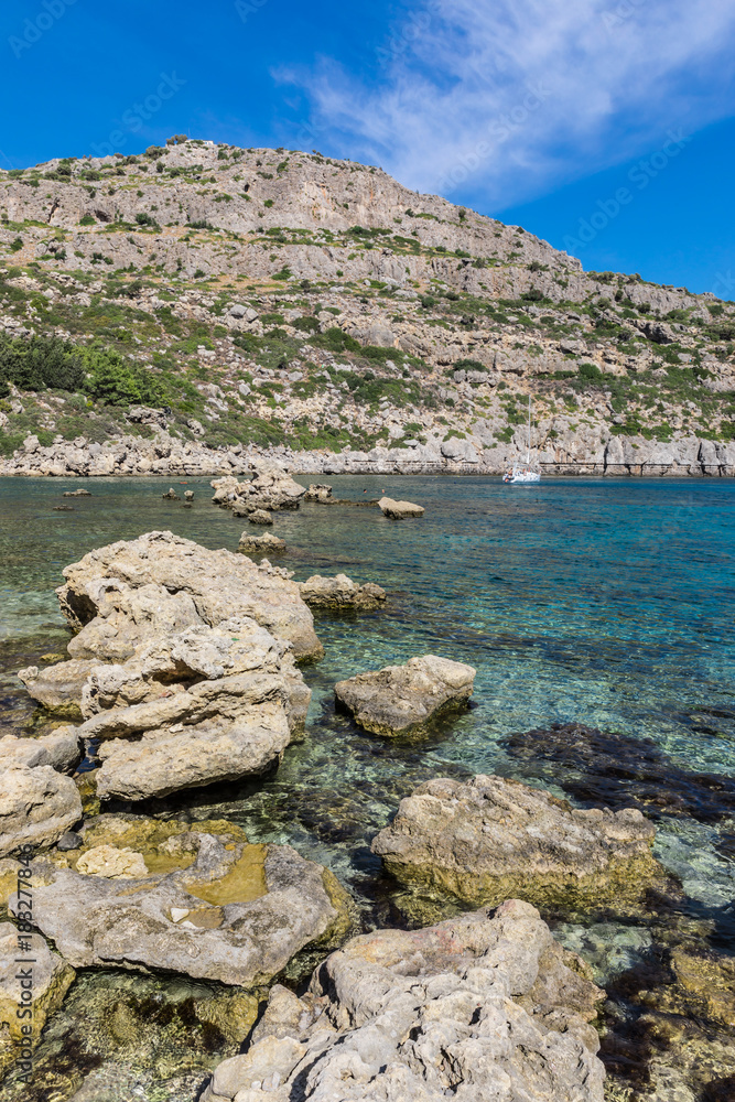 The Anthony Quinn beach was made famous by the film The Guns of ...