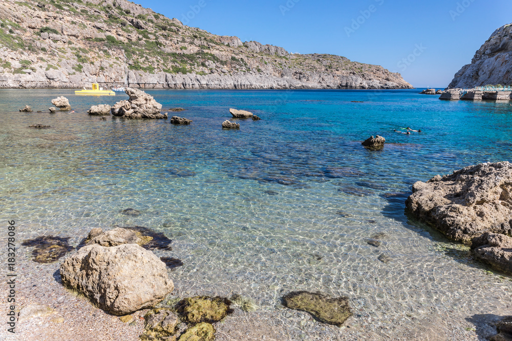 The Anthony Quinn beach was made famous by the film The Guns of ...