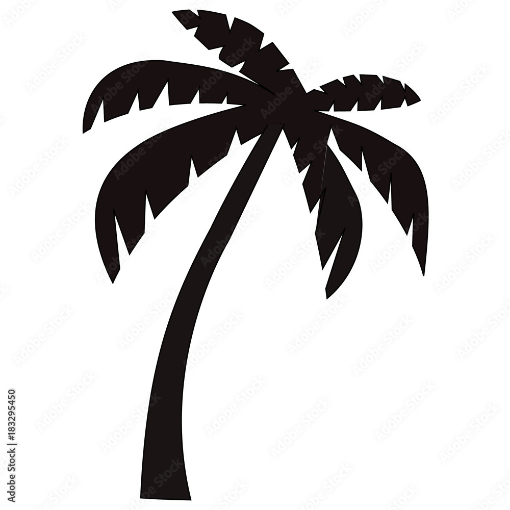 Vecteur Stock palmier vector design | Adobe Stock