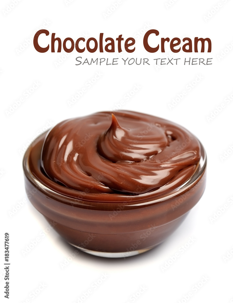 Chocolate cream . Stock Photo | Adobe Stock