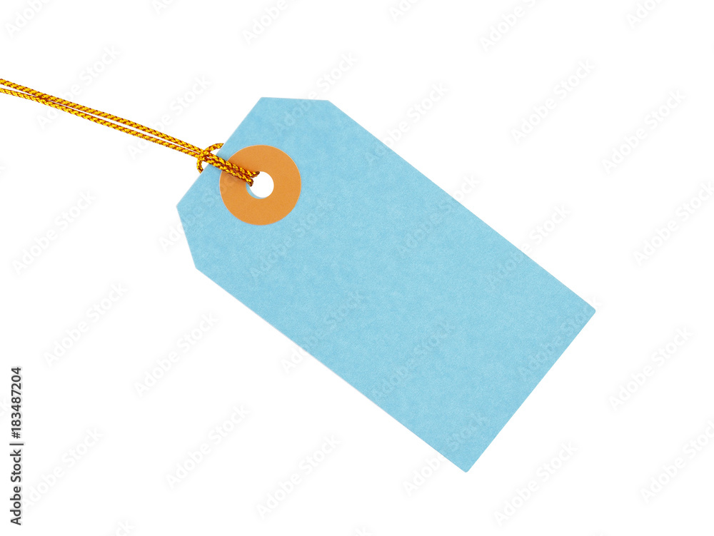 Blue Price Tag Clip Art