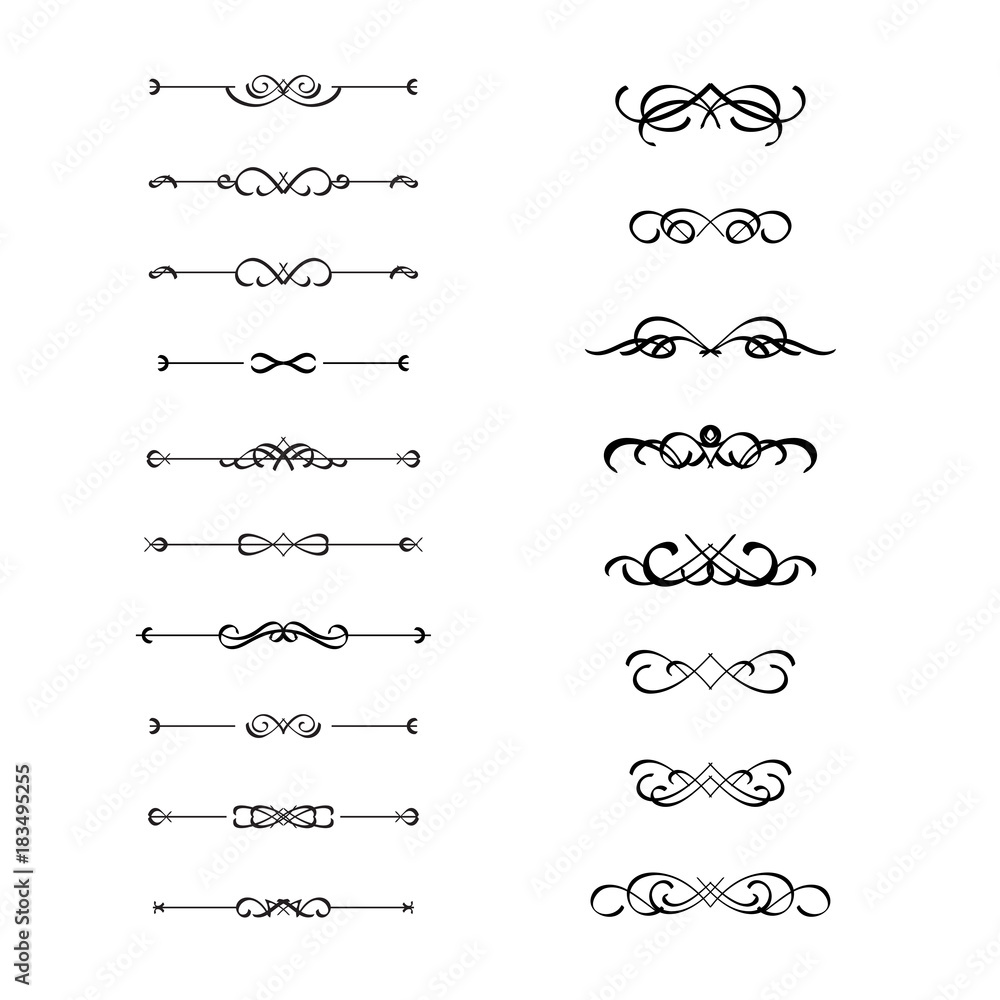 Calligraphy Border Designs