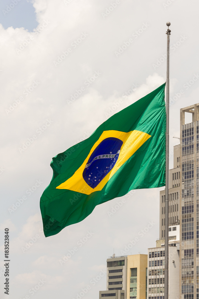 Bandeira do Brasil Stock Photo | Adobe Stock