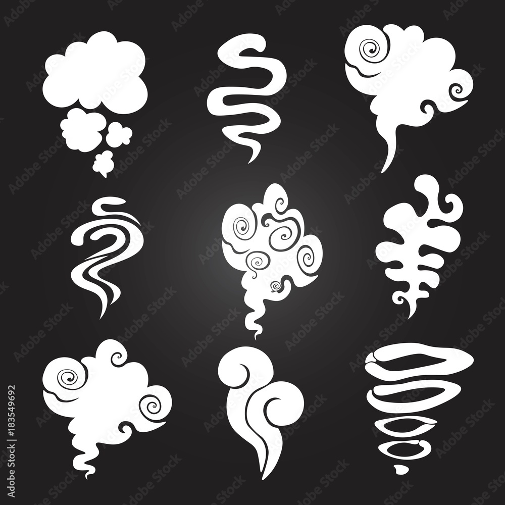 Puff Of Smoke Cartoon