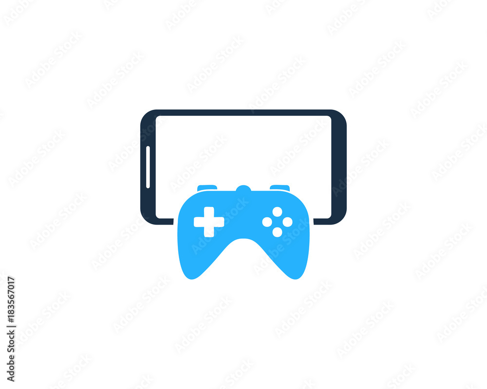 Mobile Game Icon Vector