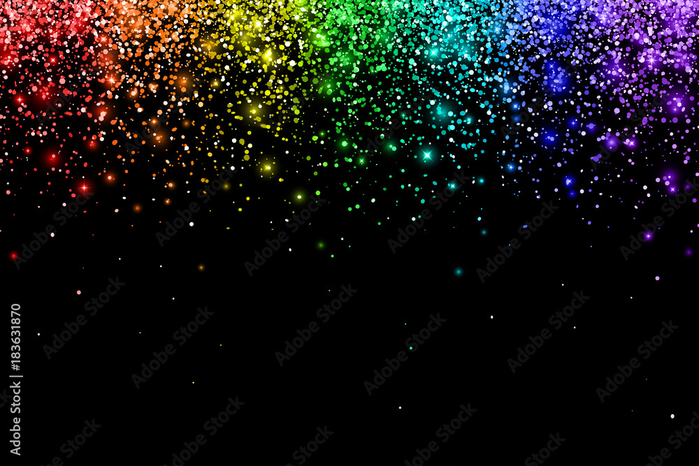 Black And Rainbow Backgrounds