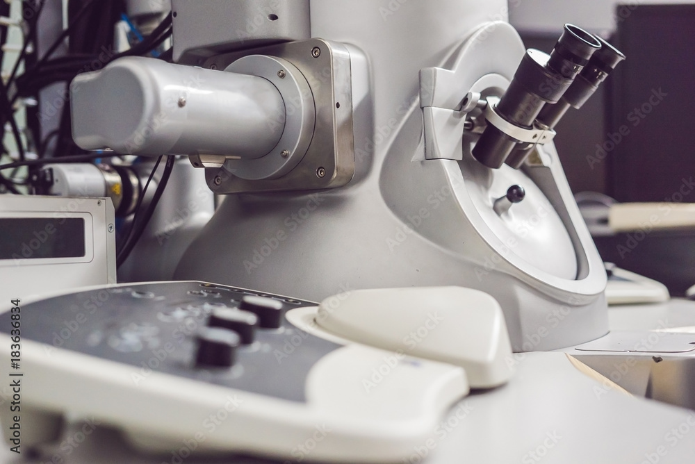 transmission electron microscope in a scientific laboratory Stock Photo ...