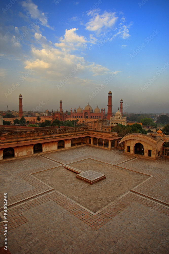 The Famous Landmarks of Lahore Stock Photo | Adobe Stock
