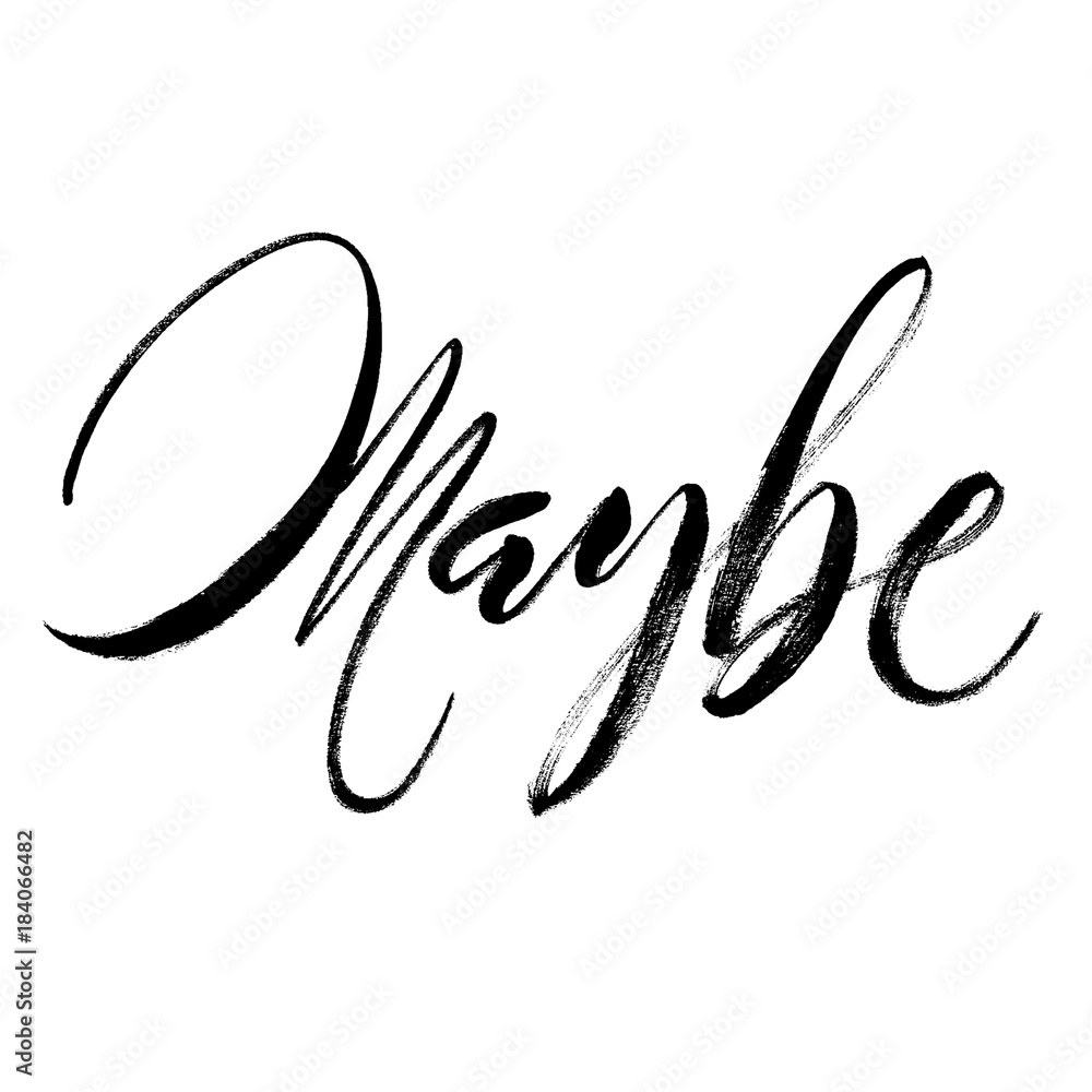 The Word Maybe