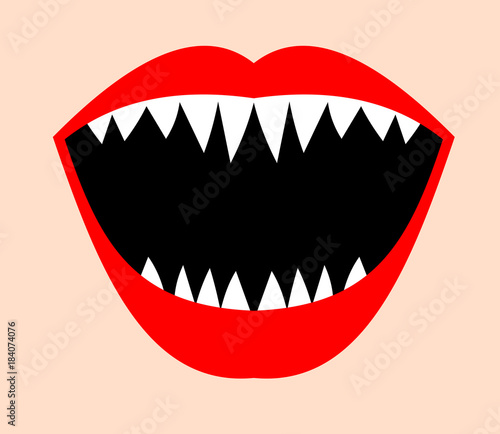 Sharp Teeth Clipart